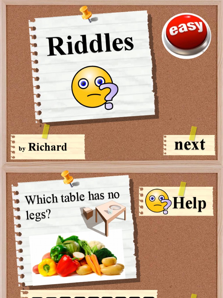 Riddles Riddles: Richard Richard | PDF | Self-Improvement