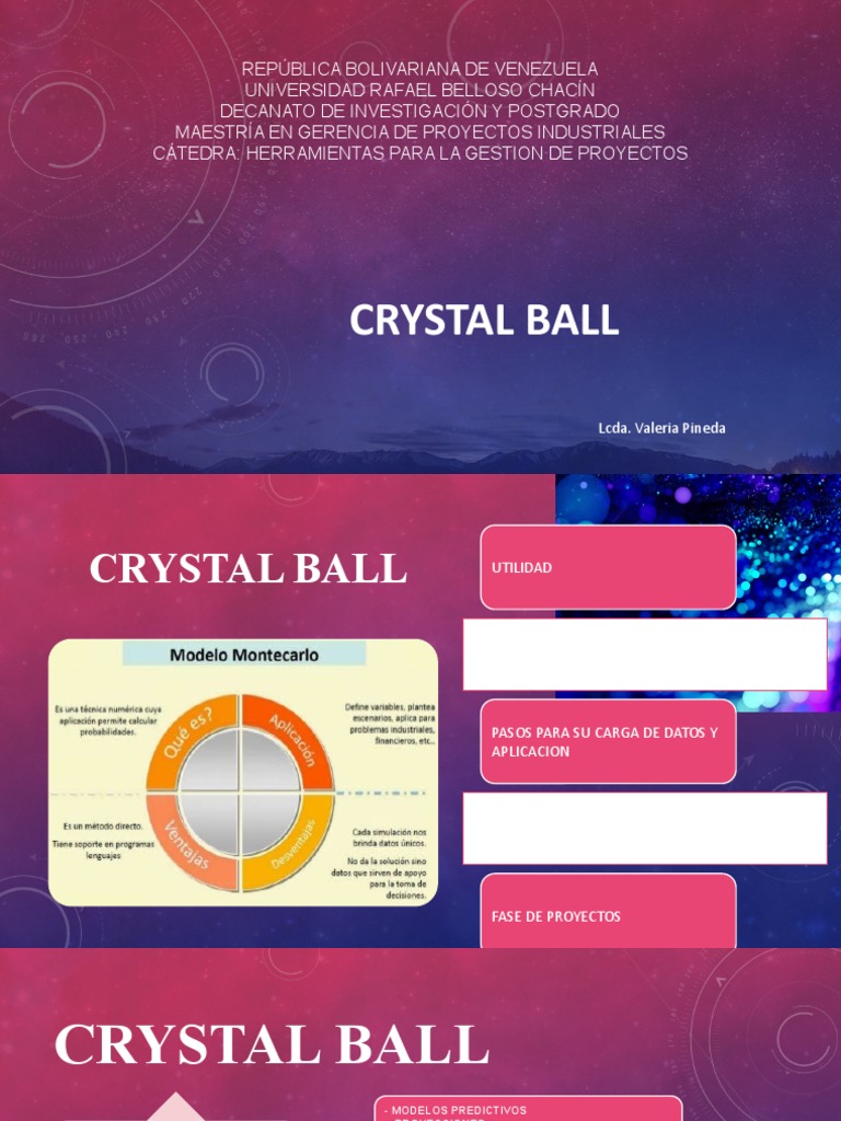 Crystal Ball | PDF | Equipo de oficina | Tecnología de información y ...