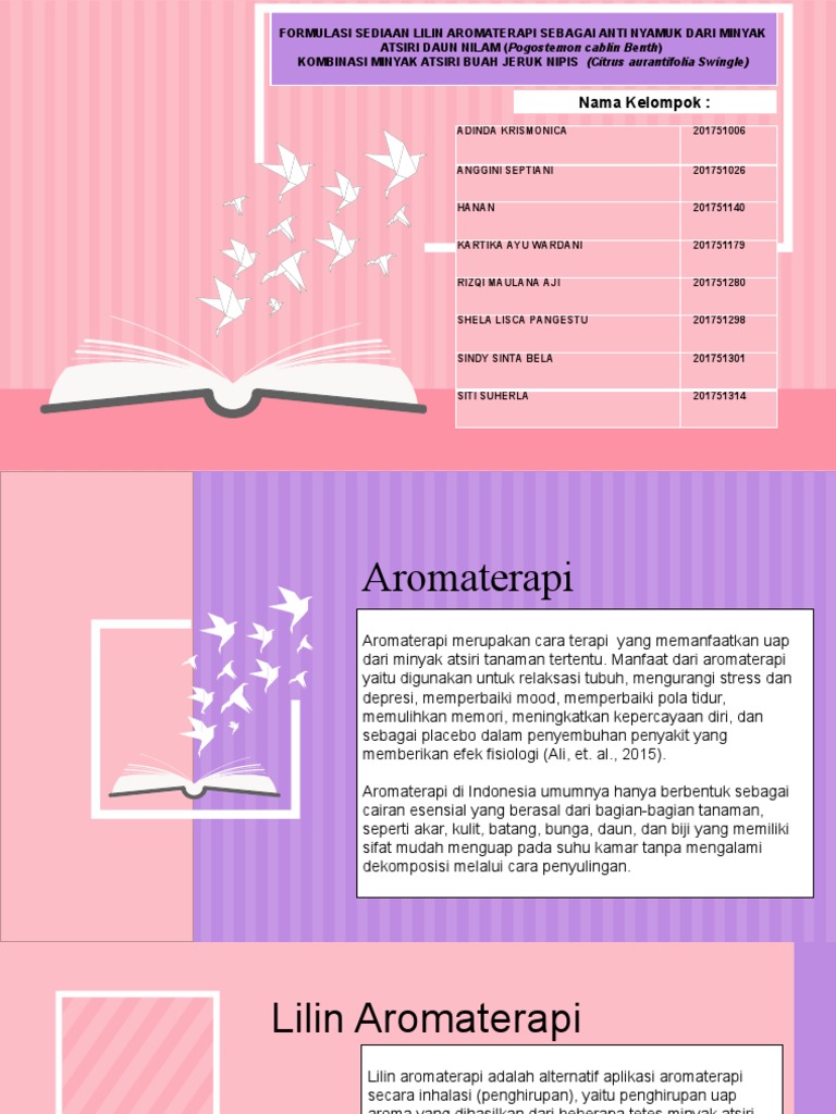 Aromaterapi PPT | PDF