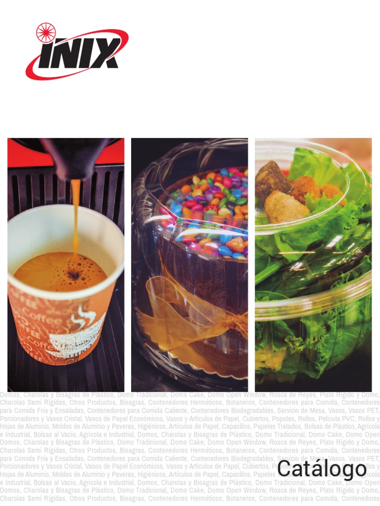 Catálogo Inix | PDF | Química de polímeros | El plastico