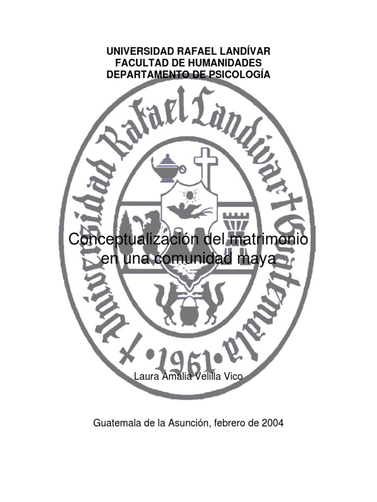 Velilla Laura | PDF | Matrimonio | Patriarcado