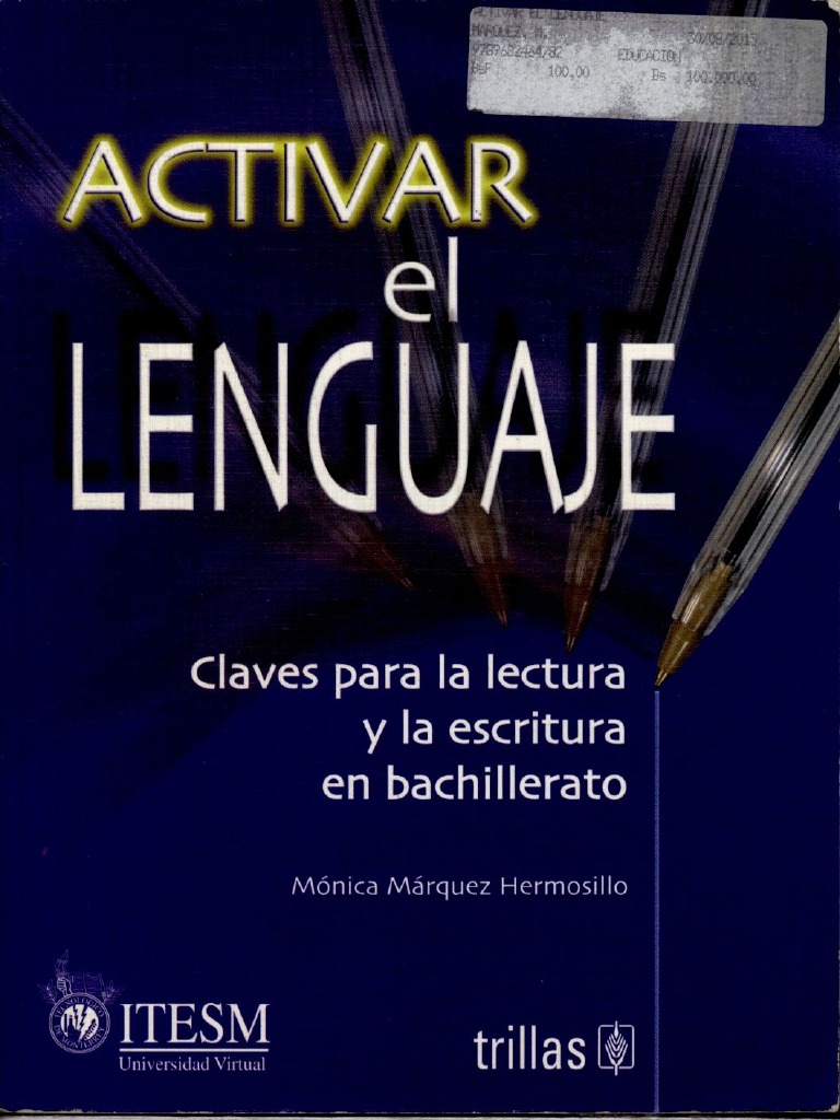Márquez Hermosillo, Mónica. Activar El Lenguaje | PDF | Escritura ...