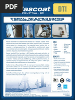 Pyrogel XTE Datasheet | PDF | Thermal Insulation | Thermal Conductivity