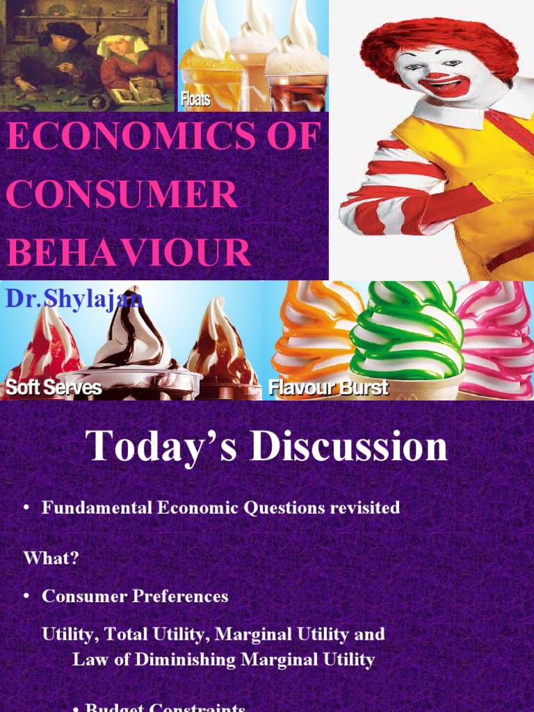 ECONOMICS OF Consumer-Behavior | PDF | Utility | Economic Surplus