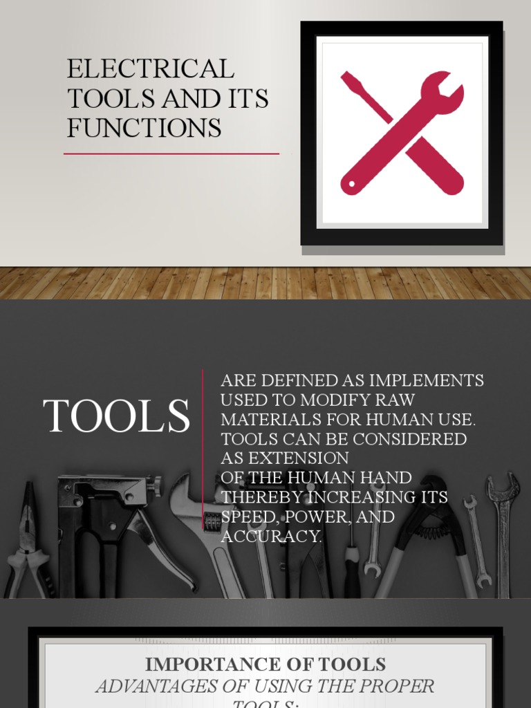 EIM 9 Quarter Electrical Tools | PDF | Drill | Tools