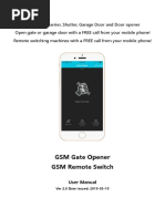G202 Gate Controller User Manual | PDF | Computers