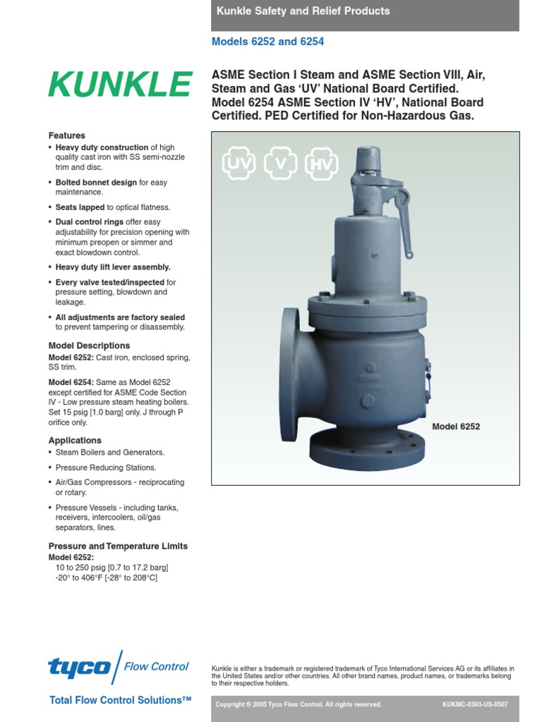 Data Sheet PSV | PDF | Screw | Boiler
