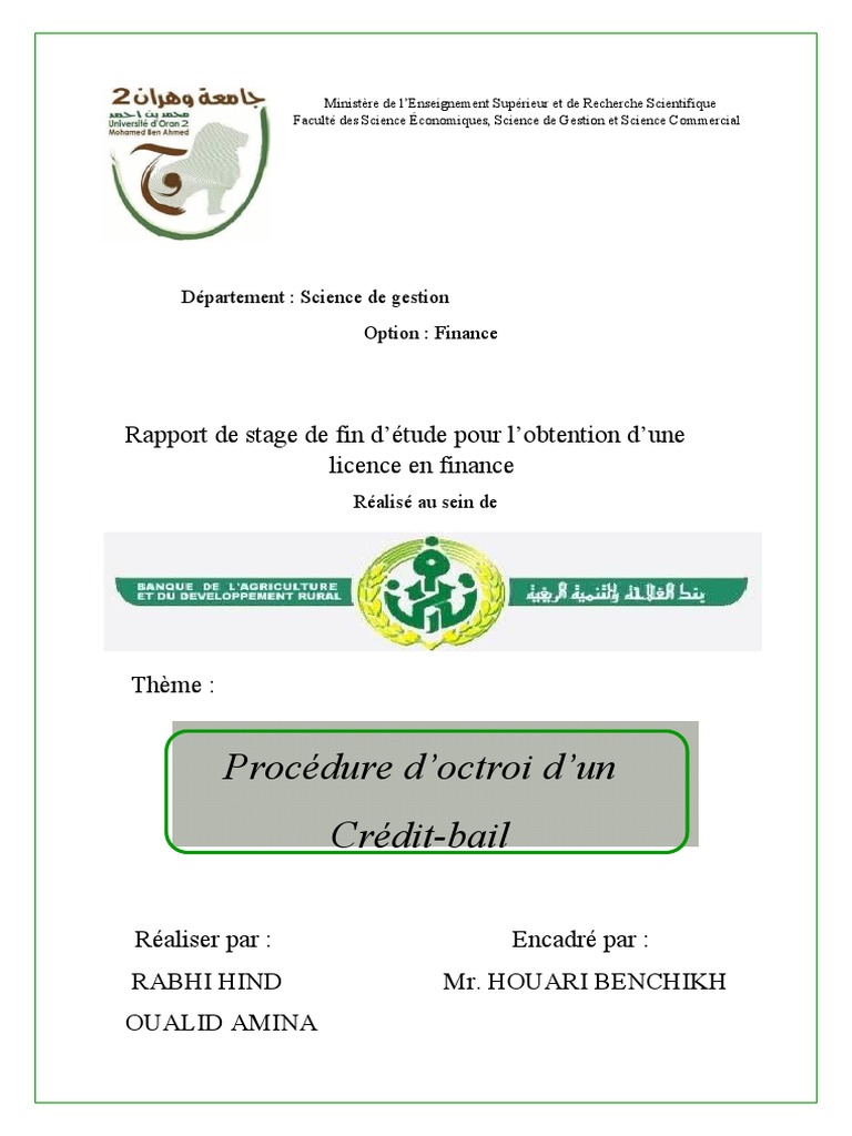 Badr | PDF | Leasing | Banques