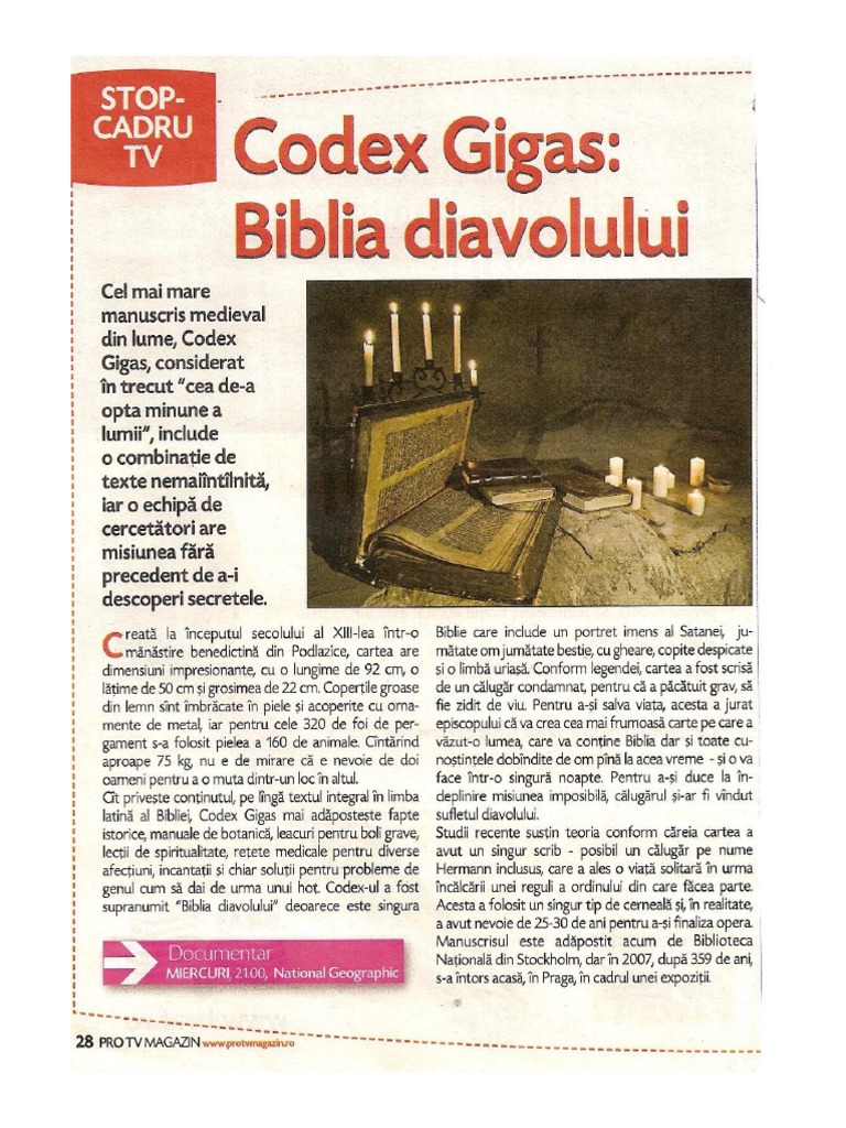 Codex Gigas | PDF