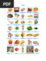 Food Flashcards For ESL | PDF
