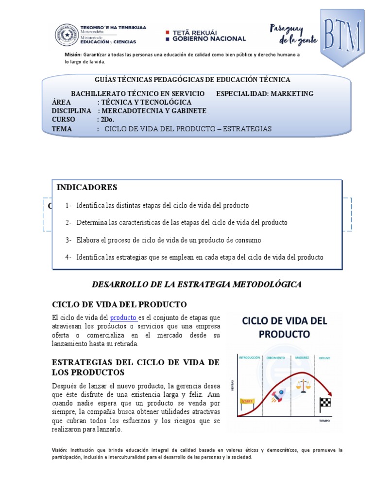 Estrategias del Ciclo de Vida del Producto | PDF | Producto (Negocio ...