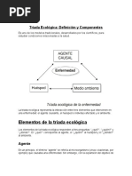 Tríada Ecológica PDF | PDF | Infección | Sistema inmune
