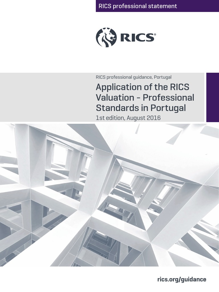 Application of The Rics Valuation Professional Standards in Portugal ...