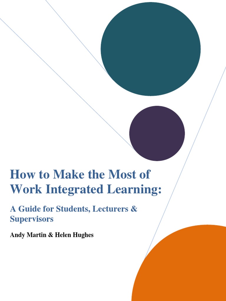 How To Make The Most of Work Integrated Learning | PDF | Learning ...