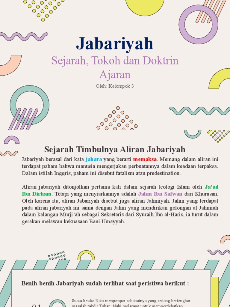 Aliran Jabariyah | PDF | Filsafat
