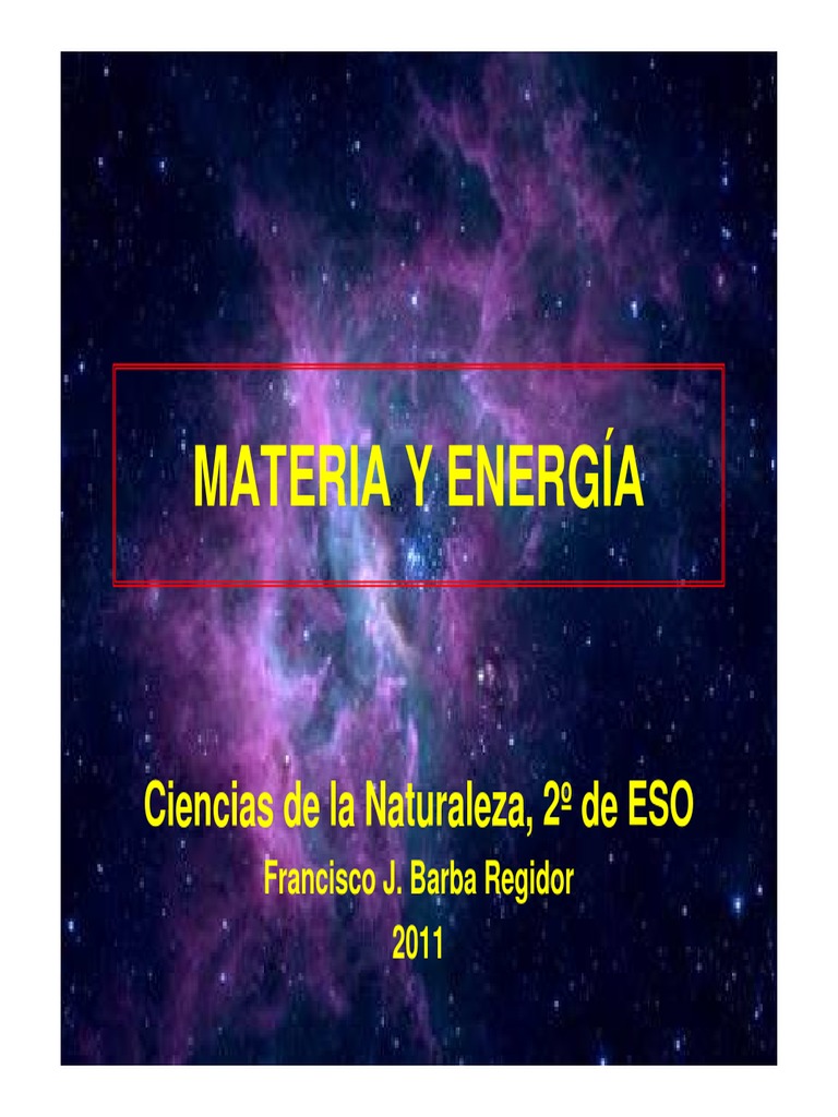 Materia y Energc3ada | PDF | Energía renovable | Energía solar