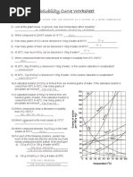 Solubility Questions and Answers | PDF | Solubility | Precipitation ...