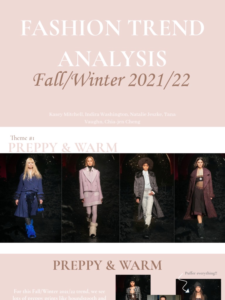 Fashion Trend Analysis | PDF