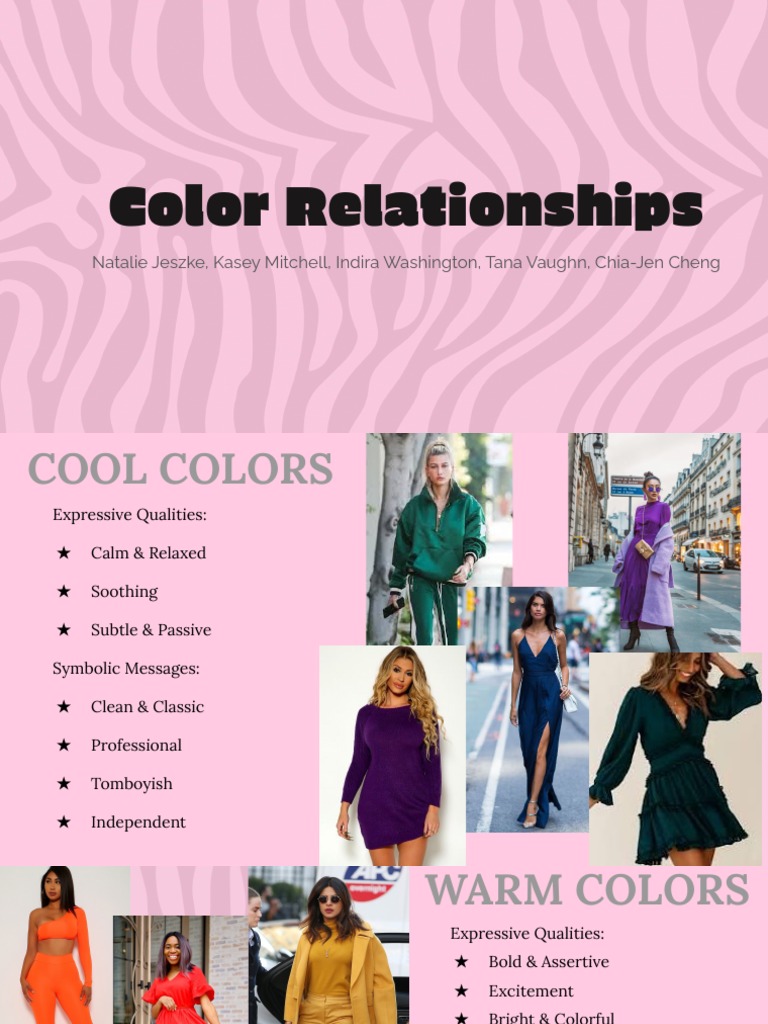 Color Relationships | PDF