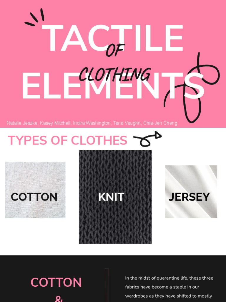 Tactile Elements | PDF