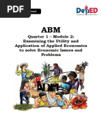 ABM-APPLIED ECONOMICS 12 - Q1 - W1 - Mod1 | PDF | Macroeconomics ...