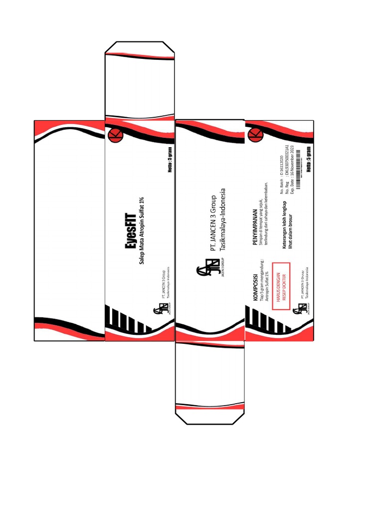 Contoh Box Salep | PDF