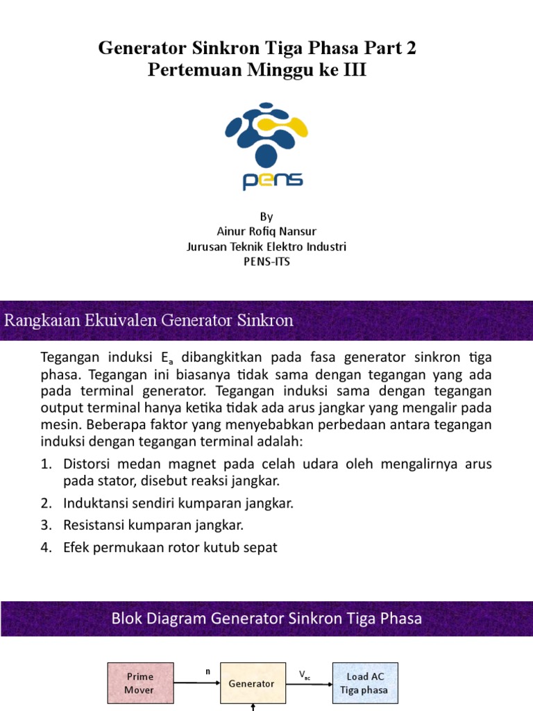 Rangkaian Ekivalen & Diagram Vektor | PDF | Sains & Matematika