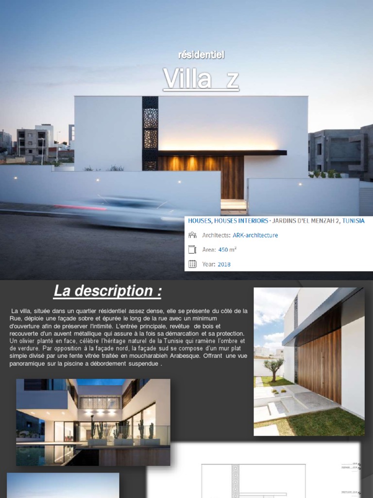 Villa Z | PDF | Cuisine | Conception architecturale