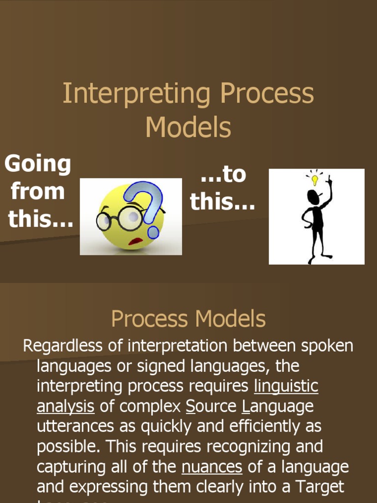 Interpreting Process Models | PDF | Translations | Phrase