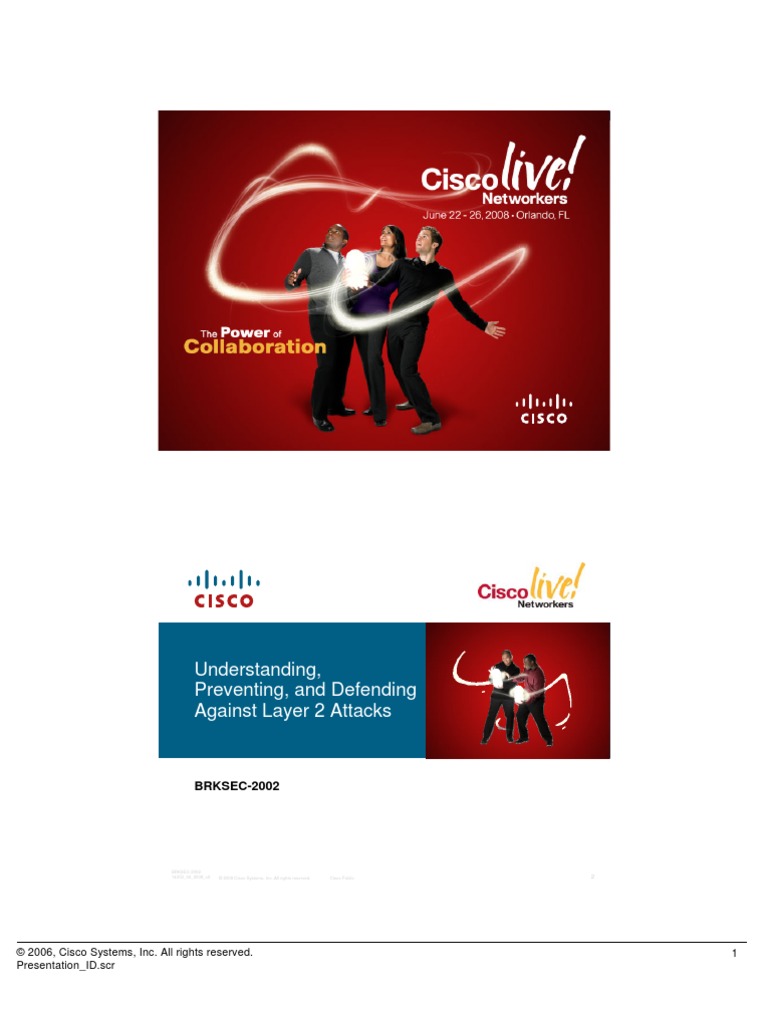 Understanding, Preventing, and Defending Against Layer 2 Attacks | Download Free PDF | Network ...