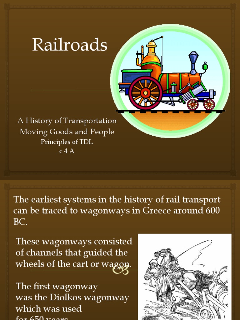 History and Impact of Railroads | PDF | Wagonway | Rail Transport