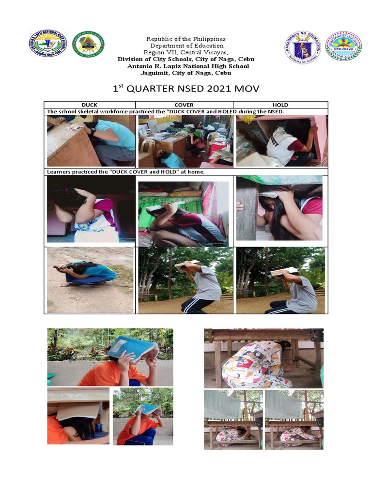 NSED 2021: DUCK COVER in Jaguimit | PDF