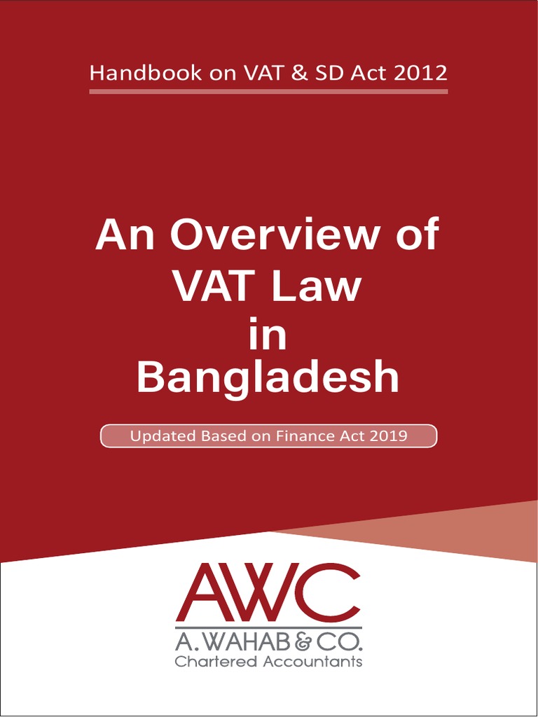 An Overview of VAT Law Book1 | PDF | Value Added Tax | Invoice