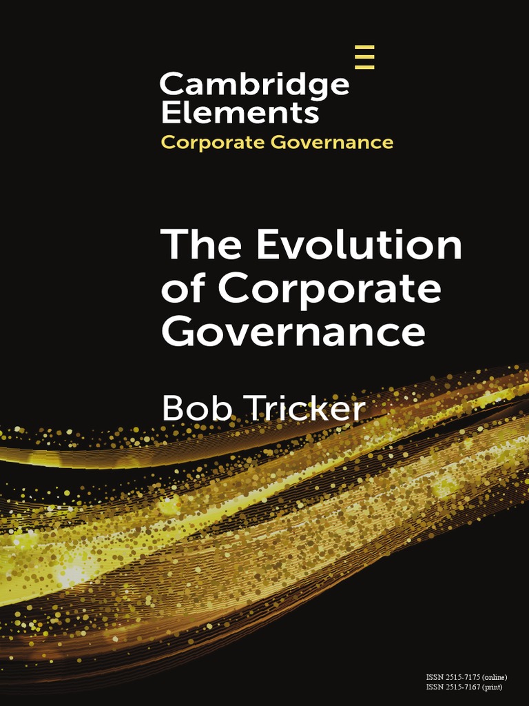 BOB TRICKER 2020, Good Corporate Governance | PDF | Corporate Governance | Joint Stock Company