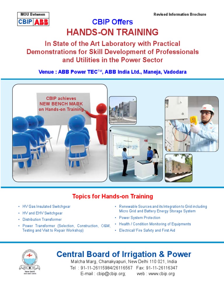 Hands-On Training: CBIP Offers | PDF | Transformer | Distributed Generation