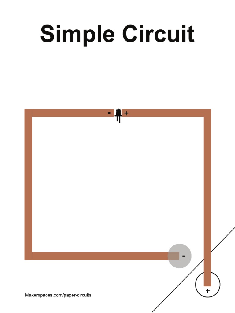 Paper Circuit Printable Template | PDF