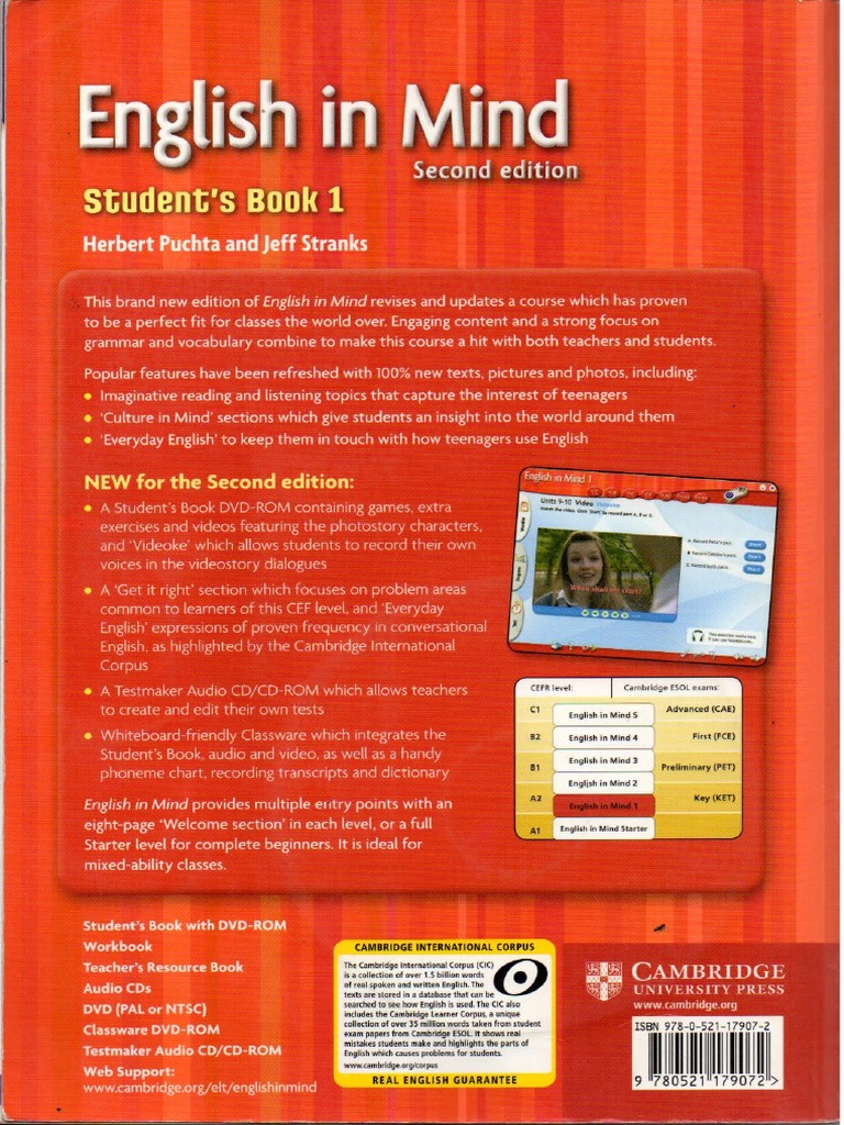 English in Mind 1 Student S Book | PDF