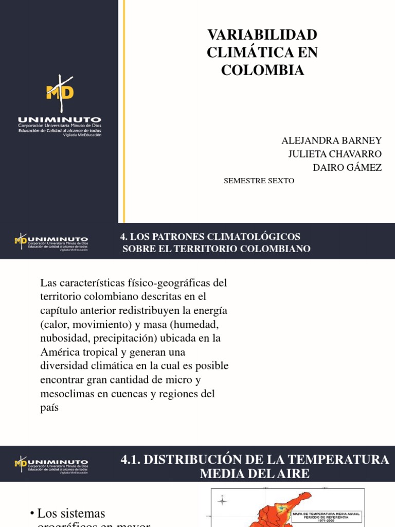 Variabilidad Climatica | PDF | Precipitación | Cielo
