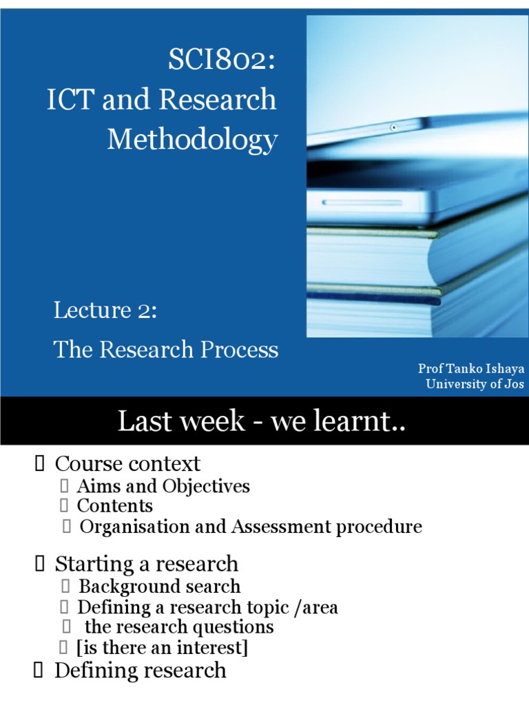 SCI802: ICT and Research Methodology | Download Free PDF | Inductive Reasoning | Deductive Reasoning