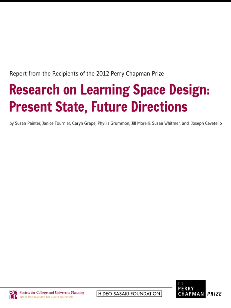 Learning Space Design | PDF | Classroom | Teachers