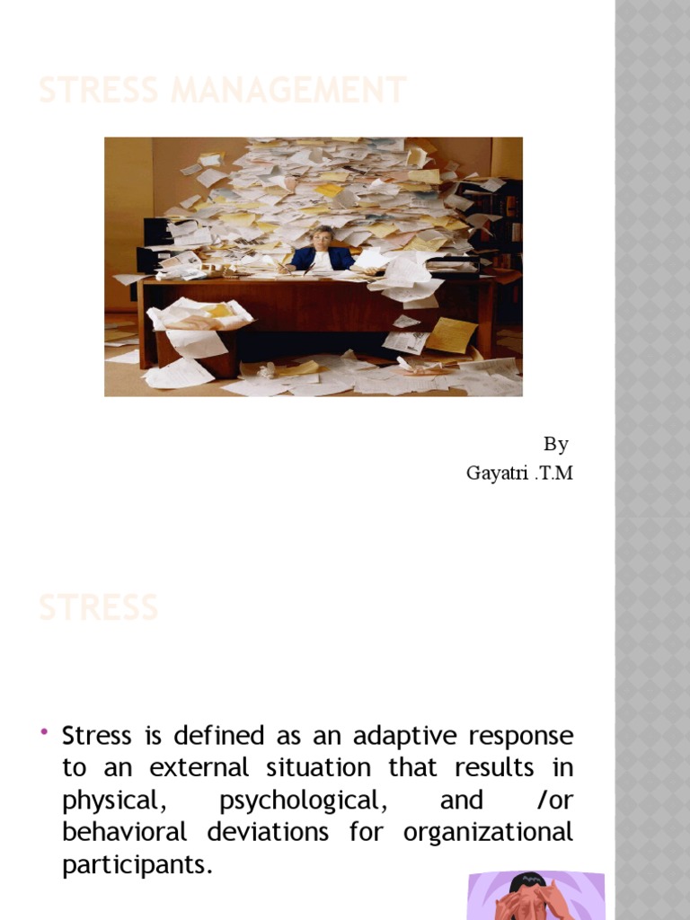 Effective Stress Management Techniques | PDF