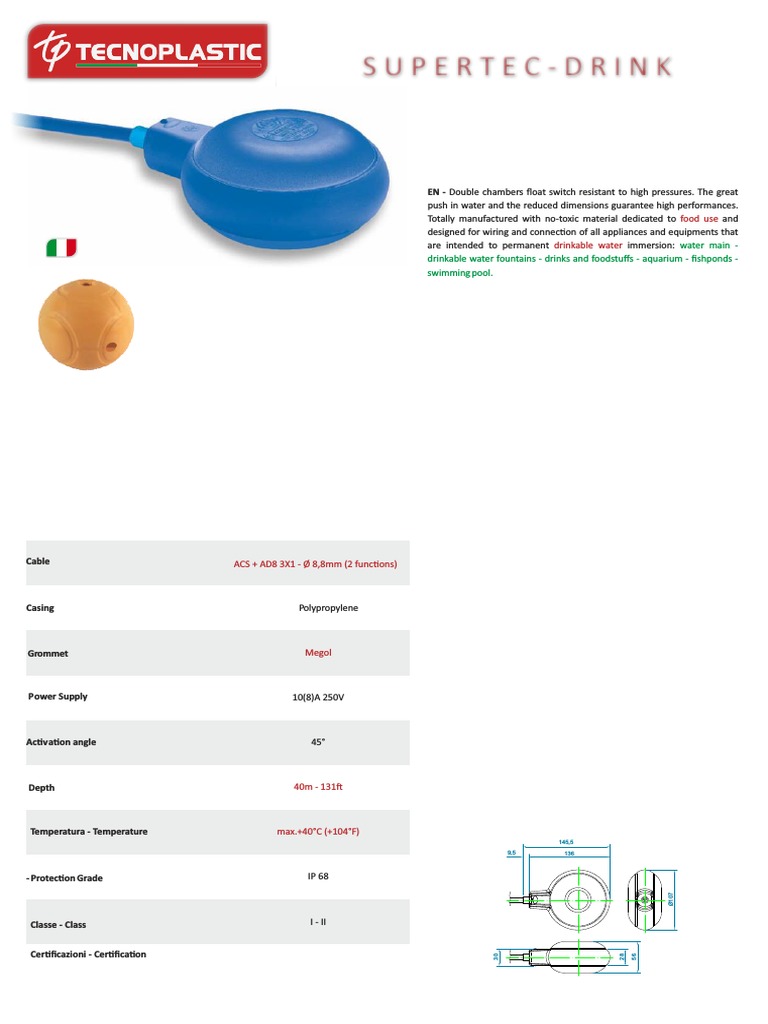 Plovak Supertec-Drink | PDF | Electricity | Building Engineering