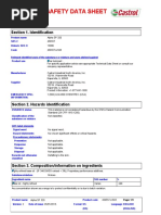 Castrol High Temp Grease Safety Data Sheet | PDF | Waste Management ...