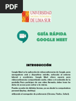 Tutorial Meet - Enviar Link Por Mensajería | PDF