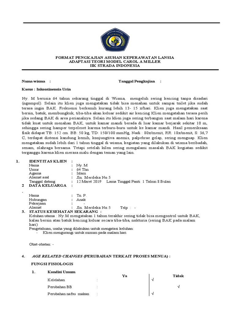 Askep Gerontik (Anggita Nandya A) | PDF