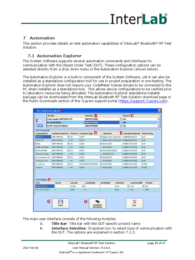 User Manual Automation Explorer 5.0.6 | PDF | Bluetooth | Information Age