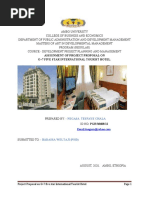 5 Star Hotel Design Case Study | PDF | Tourism | Bangladesh