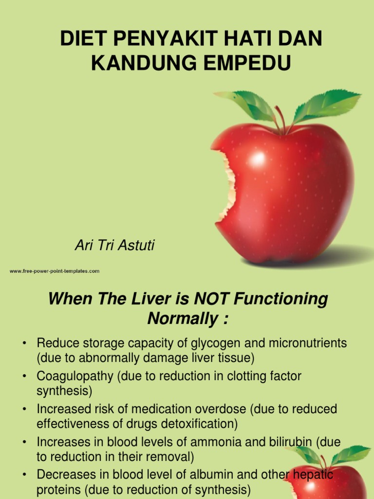 Diet Penyakit Hati Dan Kandung Empedu | PDF