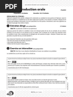 Delf b1 - Production Orale | PDF