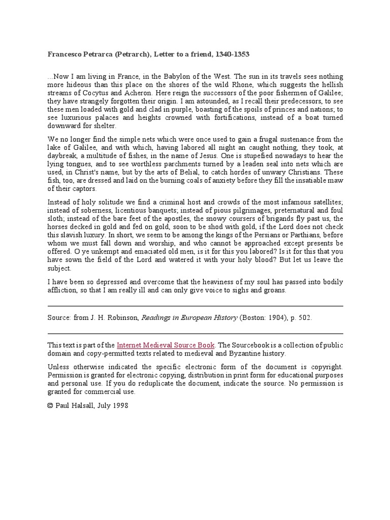 Historical Primary Sources x3 | PDF | Pope | Gospels